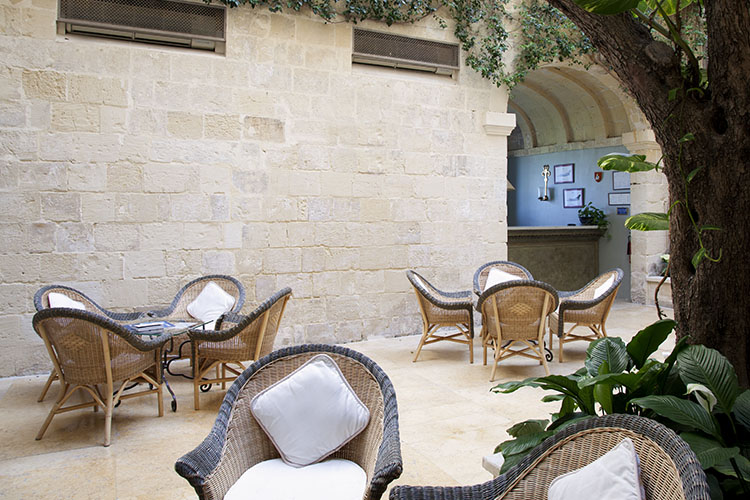 The Xara Palace Relais & Chateaux, a boutique hotel in Malta