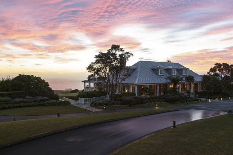 The Lodge at Kauri Cliffs, a boutique hotel in Northland