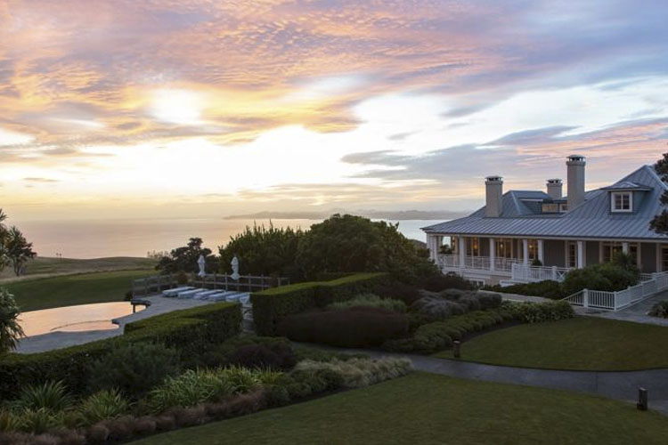 The Lodge at Kauri Cliffs, a boutique hotel in Northland