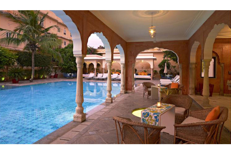 Samode Haveli, a boutique hotel in Jaipur